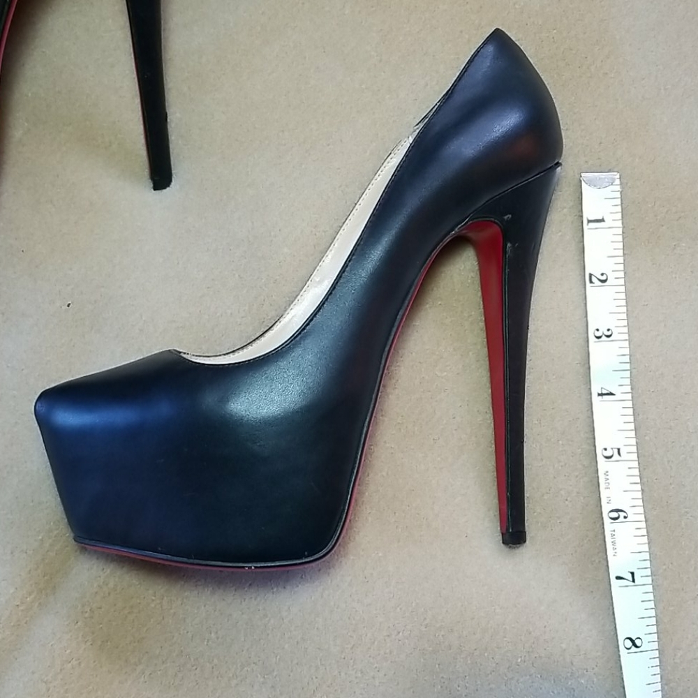 Red High Heel Platform Shoes - Gem